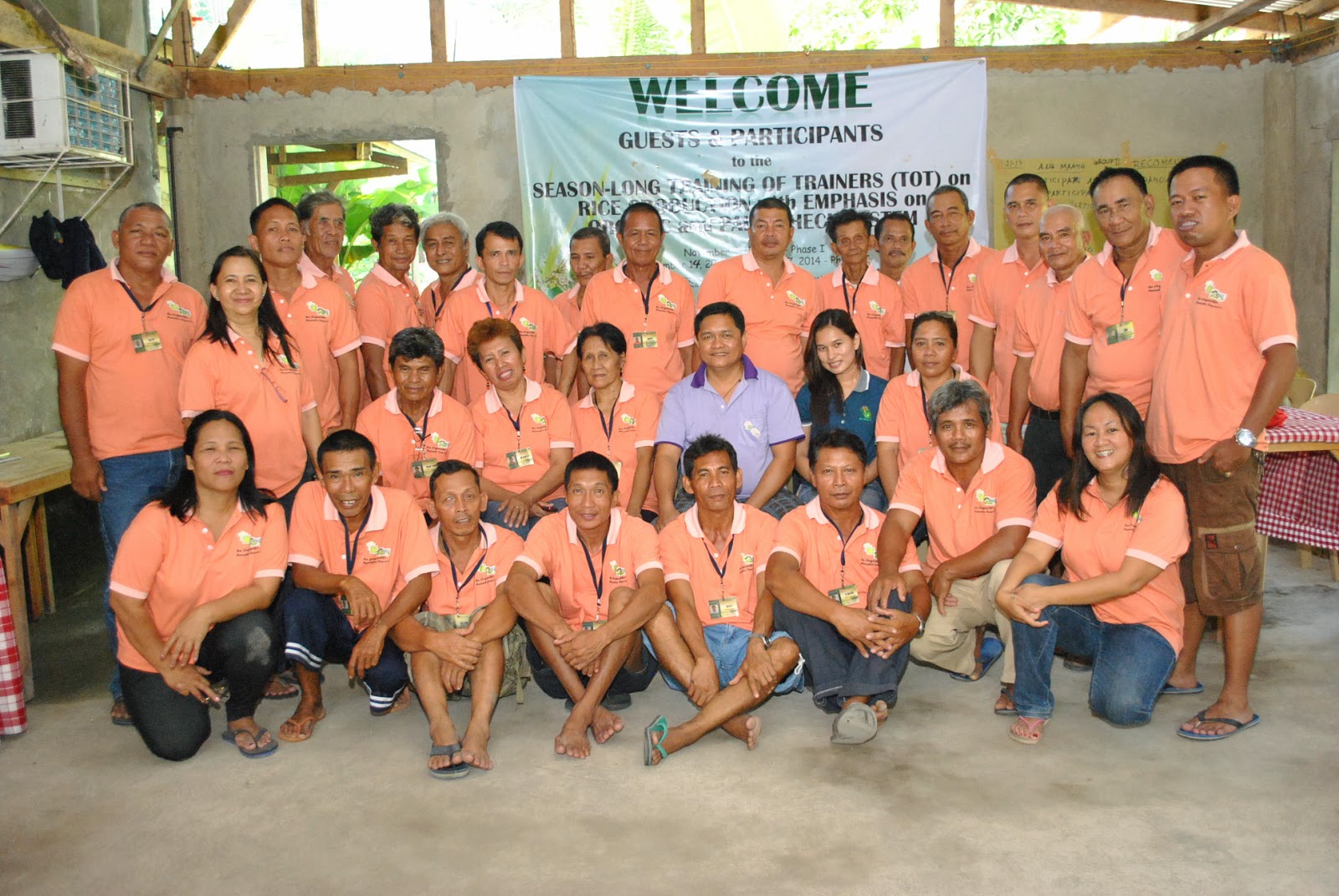 Ever Green: SL - TOT on Organic Rice Production with Emphasis on Palay ...