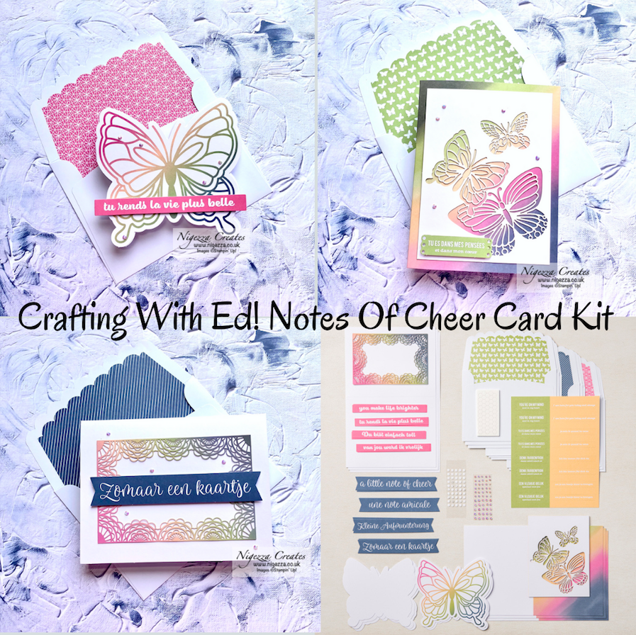 Nigezza Creates: Crafting With Ed! Notes Of Cheer Card Kit