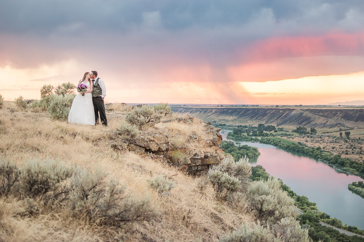 Wild Orchard Wedding | Buhl Idaho | Gerrit & Breannah - Huckleberry Studio