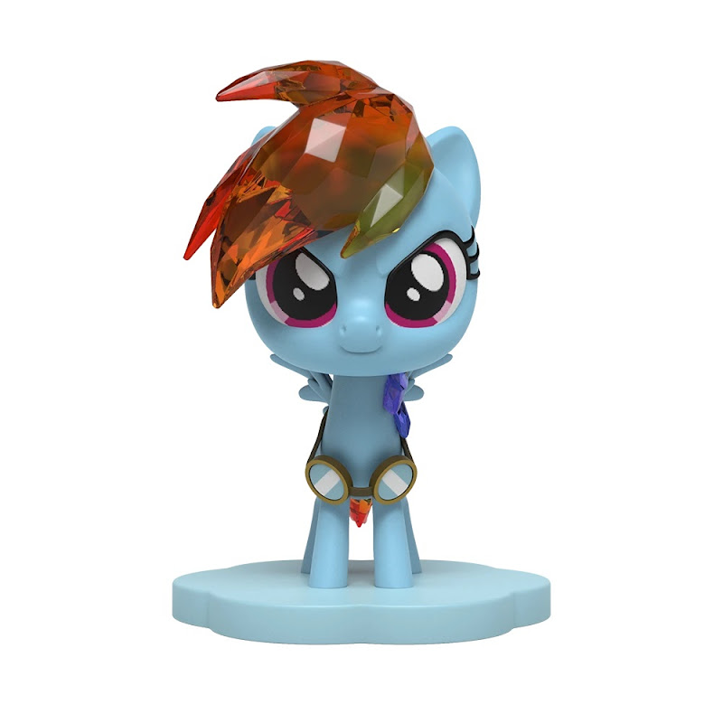 My Little Pony Kwistal Fwenz Series 1 Rainbow Dash Figure by Mighty ...