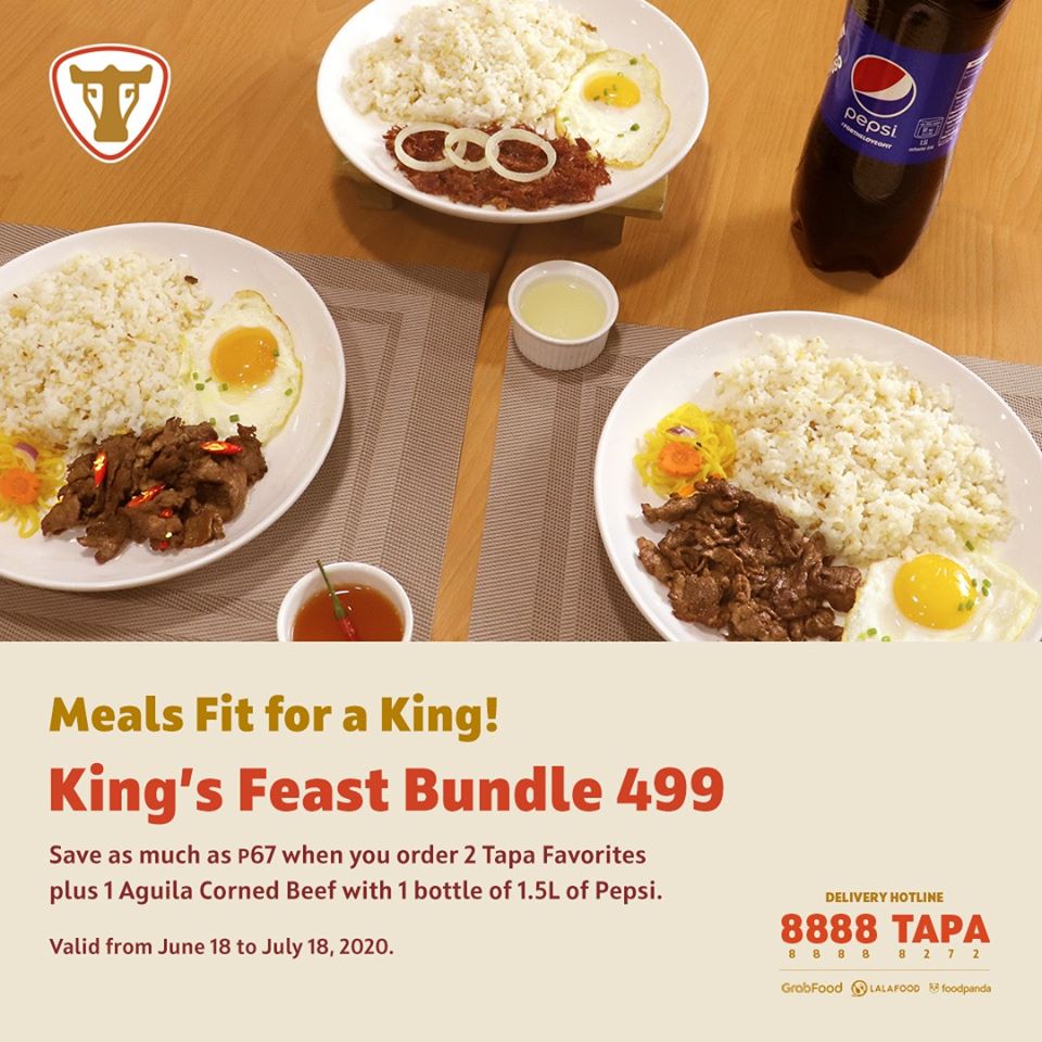 Manila Shopper: Tapa King Feast Bundle Promo: July 2020