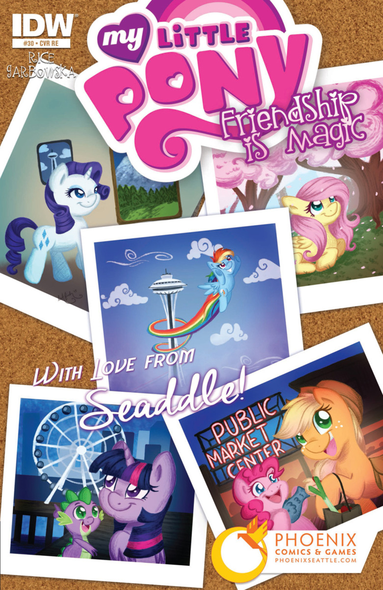 MLP Phoenix Comics & Games Comic Covers | MLP Merch