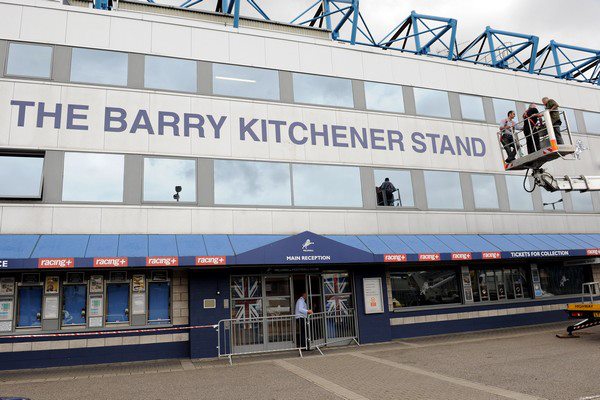 MILLWALL FOOTBALL CLUB: The Barry Kitchener Stand
