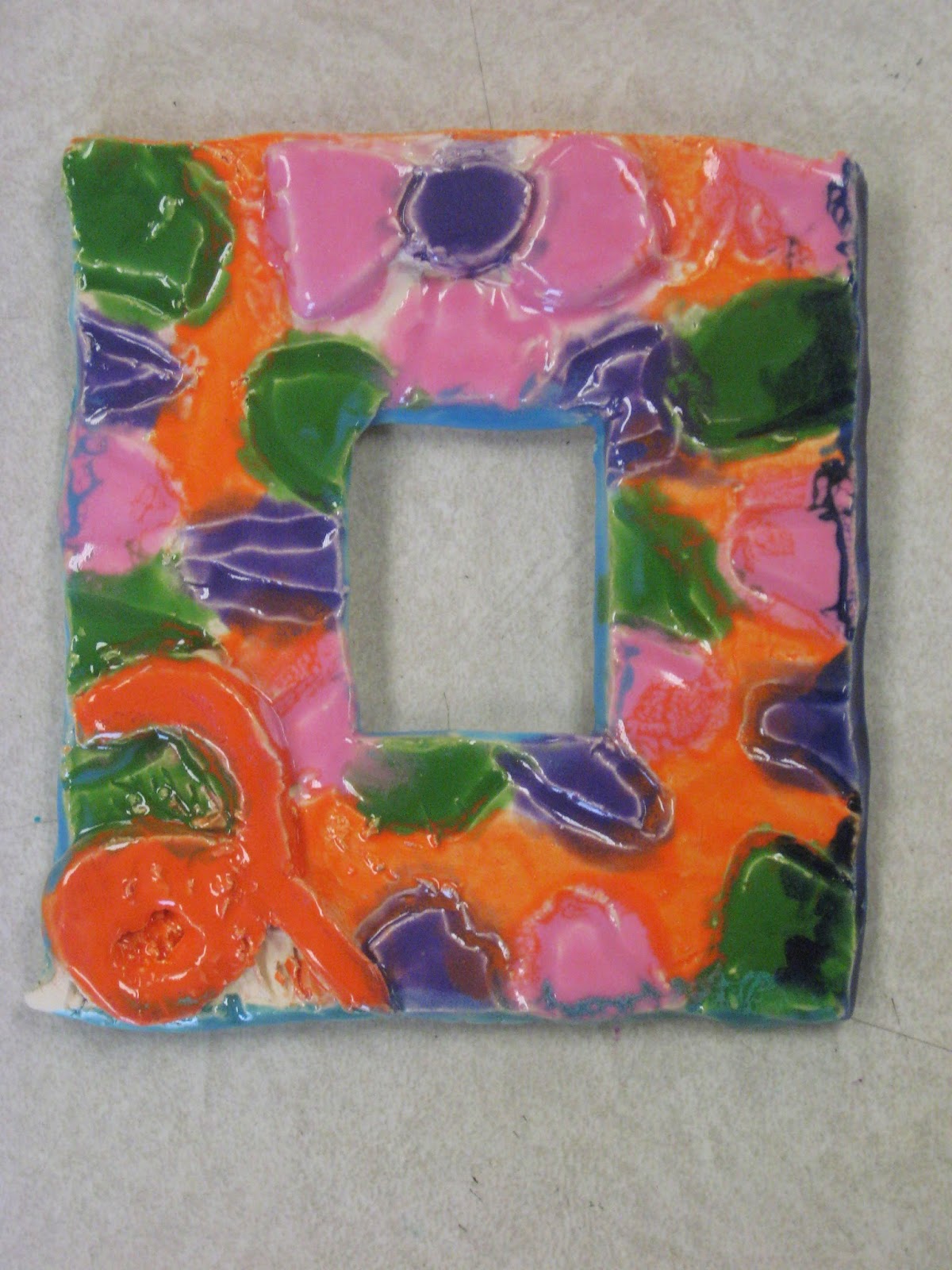Miss Young's Art Room: 5th Grade Clay Picture Frames