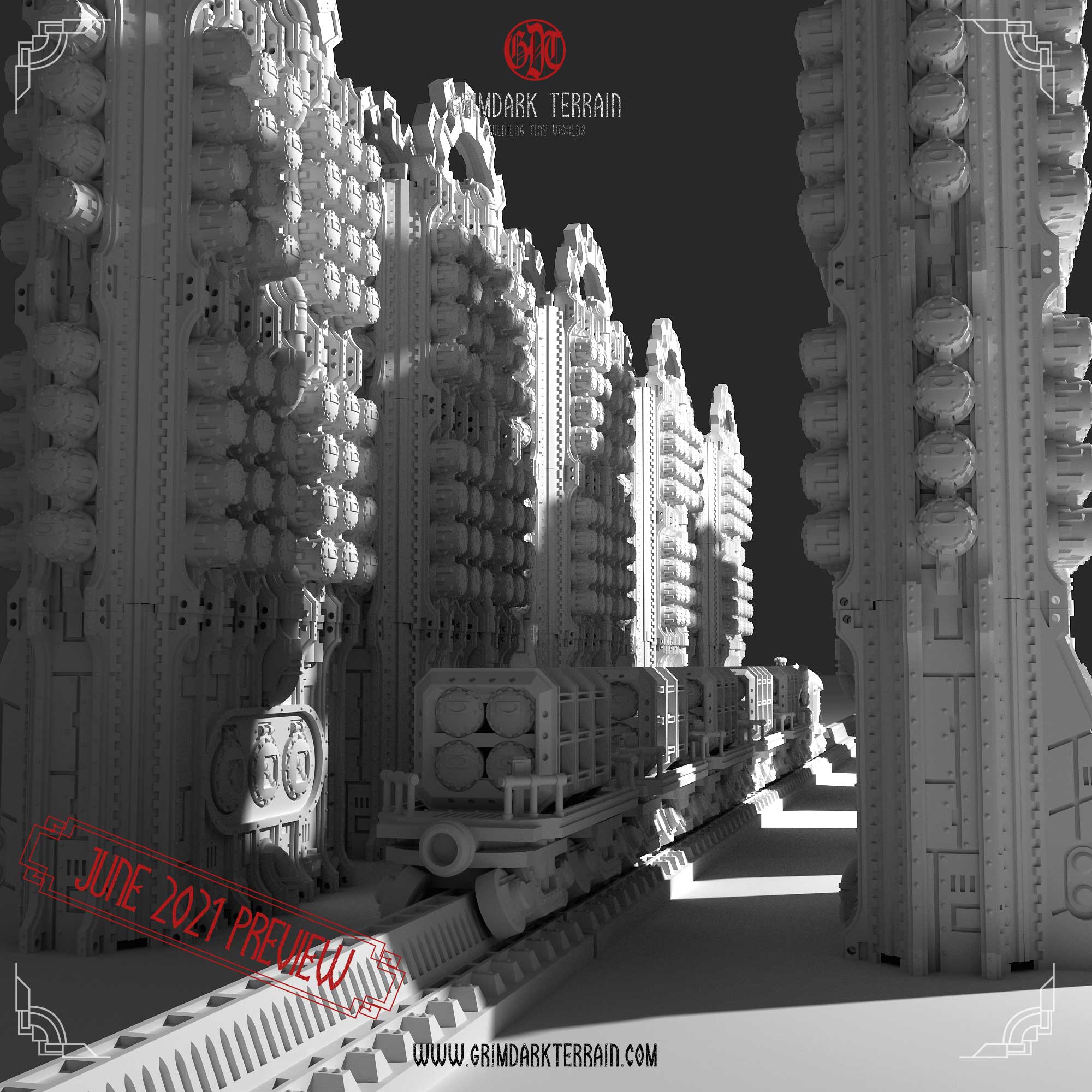 Grimdark Terrain- The 3D Printable Terrain Ideal for Adeptus Titanicus - Faeit 212