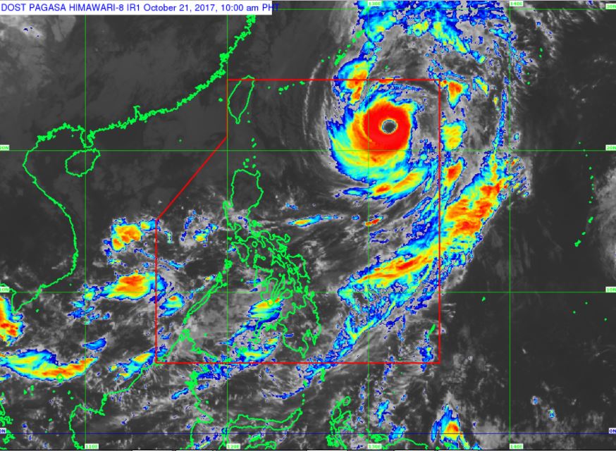 'Bagyong Paolo' PAGASA weather update October 21, 2017
