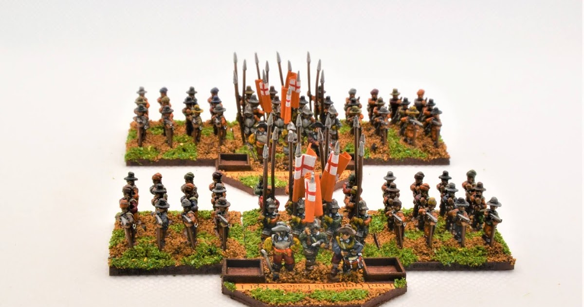 The Northumbrian Wargamer.: 10mm ECW Parliament foot