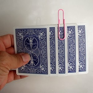 Easy card tricks: The Clipped Card