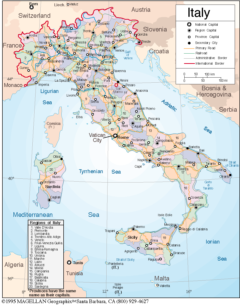 Cidadania Italiana e Bolsas: Mapas