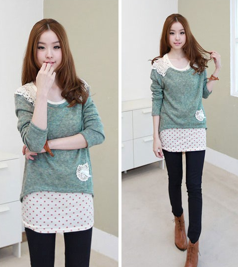 30 Koleksi Model Kaos Korea Terbaru 2016 | Indo Fashion Mania