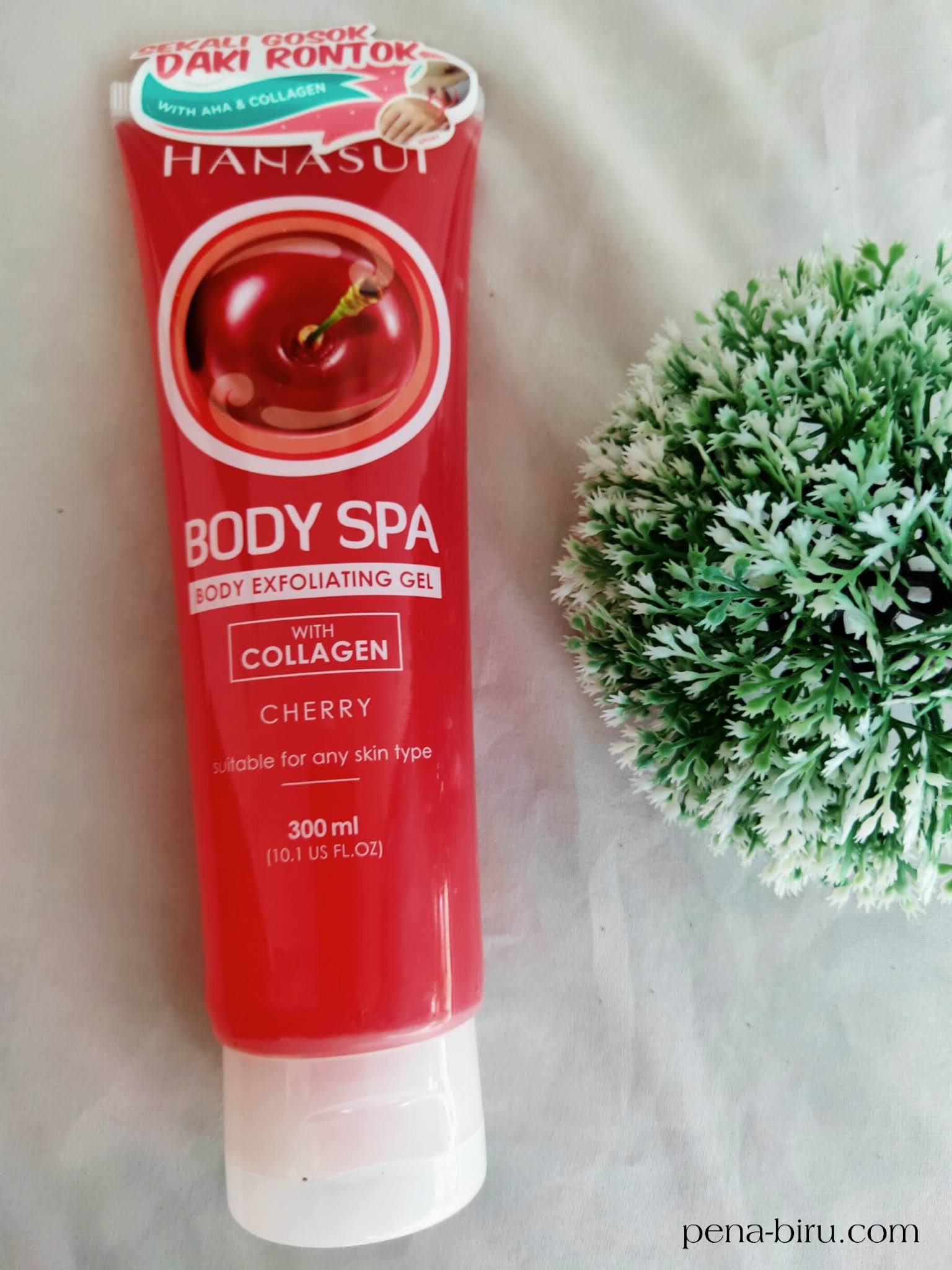 Kulit Makin Berseri dengan Hanasui Body Spa Exfoliating Gel (Review ...