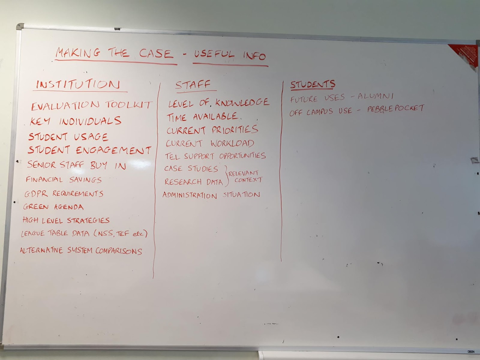 Daniel Scott-Purdy: PebblePad Super User Academy May 2019