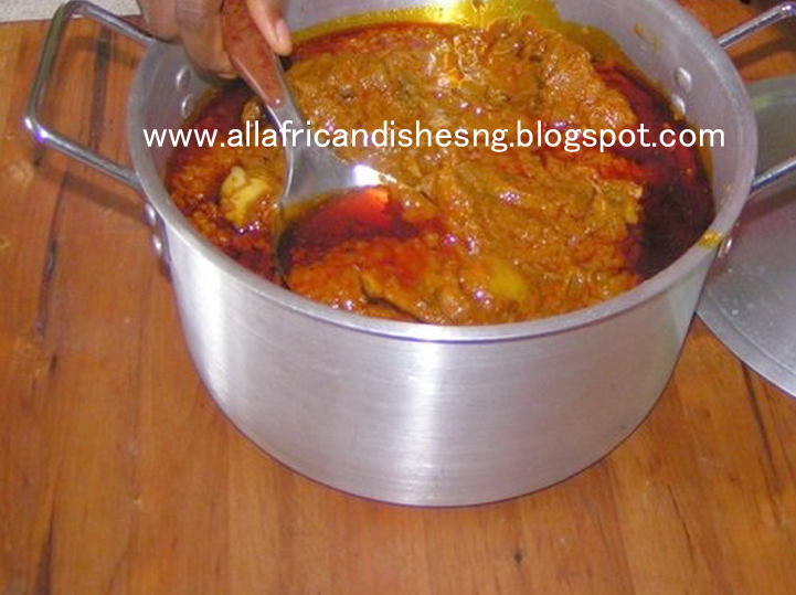 ALL AFRICAN DISHES: LIBERIAN PALM NUT SOUP