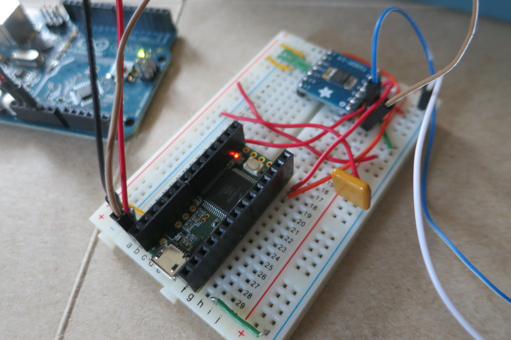 Synth Hacker: Teensy with AD5260 Digipot