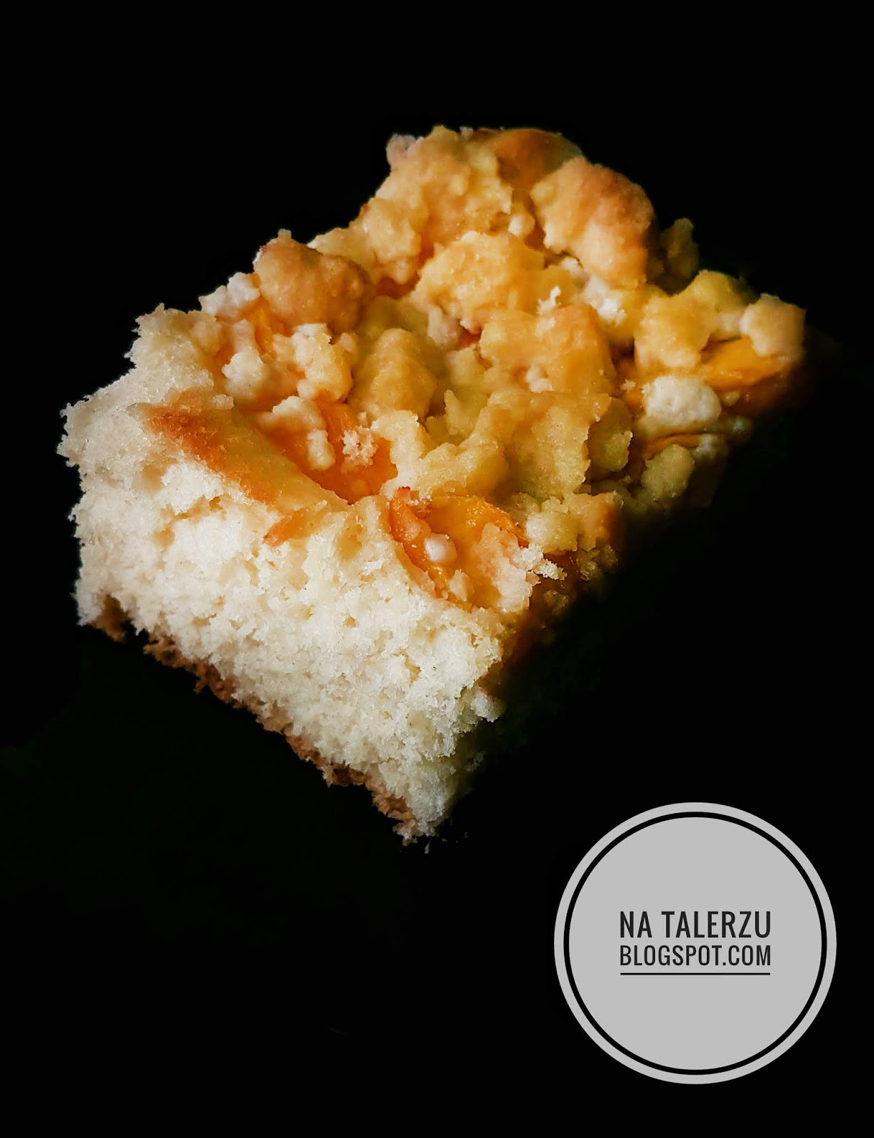 Na talerzu - Przepisy kulinarne: Ciasto drożdżowe z brzoskwiniami