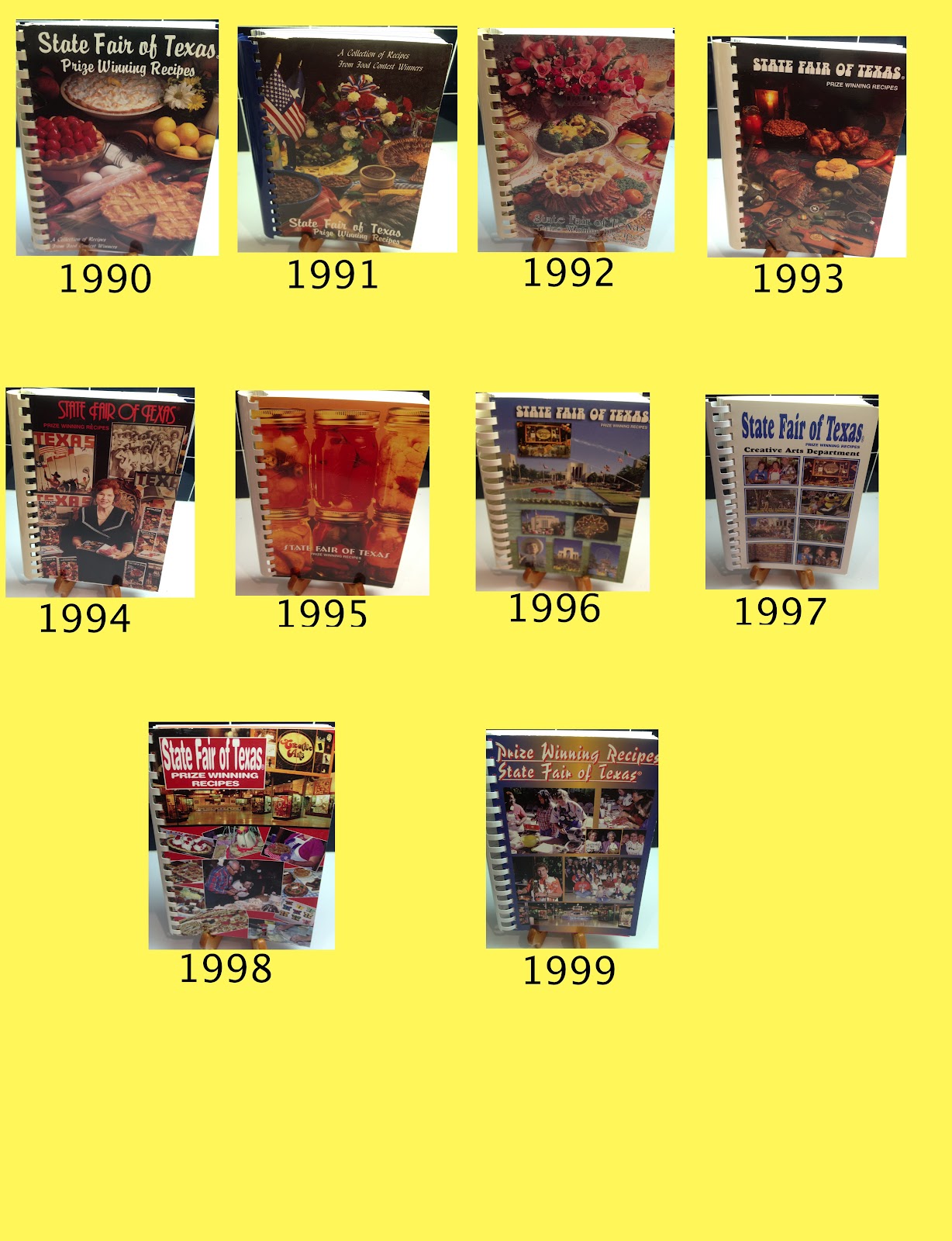 Retired....Rewired: State Fair of Texas Cookbooks