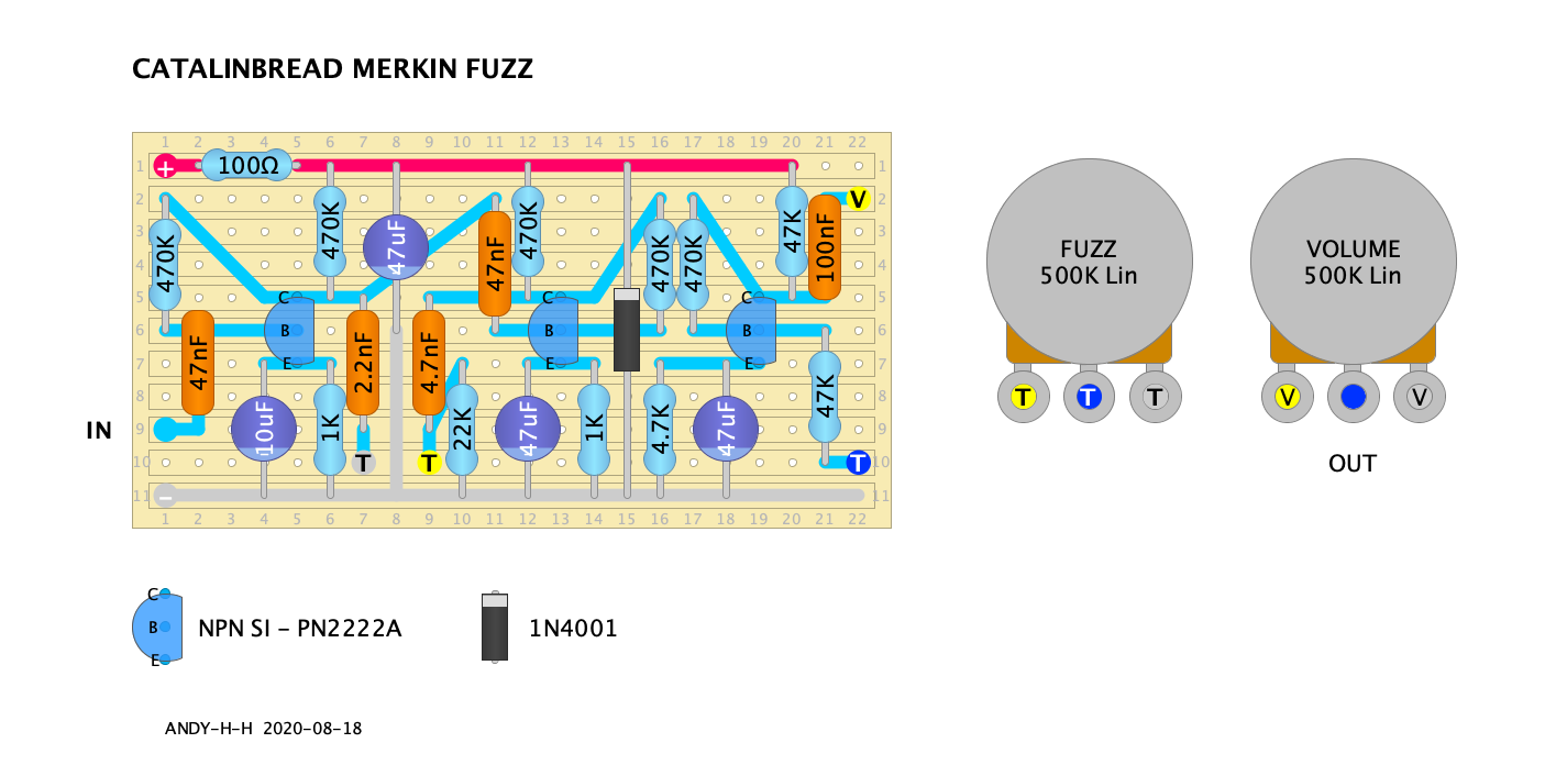Guitar Effects - Vero - Point to Point - Tag Board Layouts ...