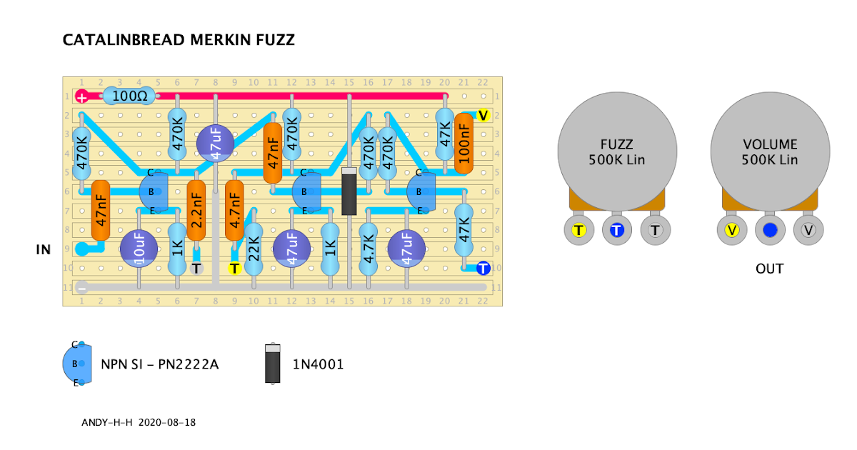 Guitar Effects - Vero - Point to Point - Tag Board Layouts ...