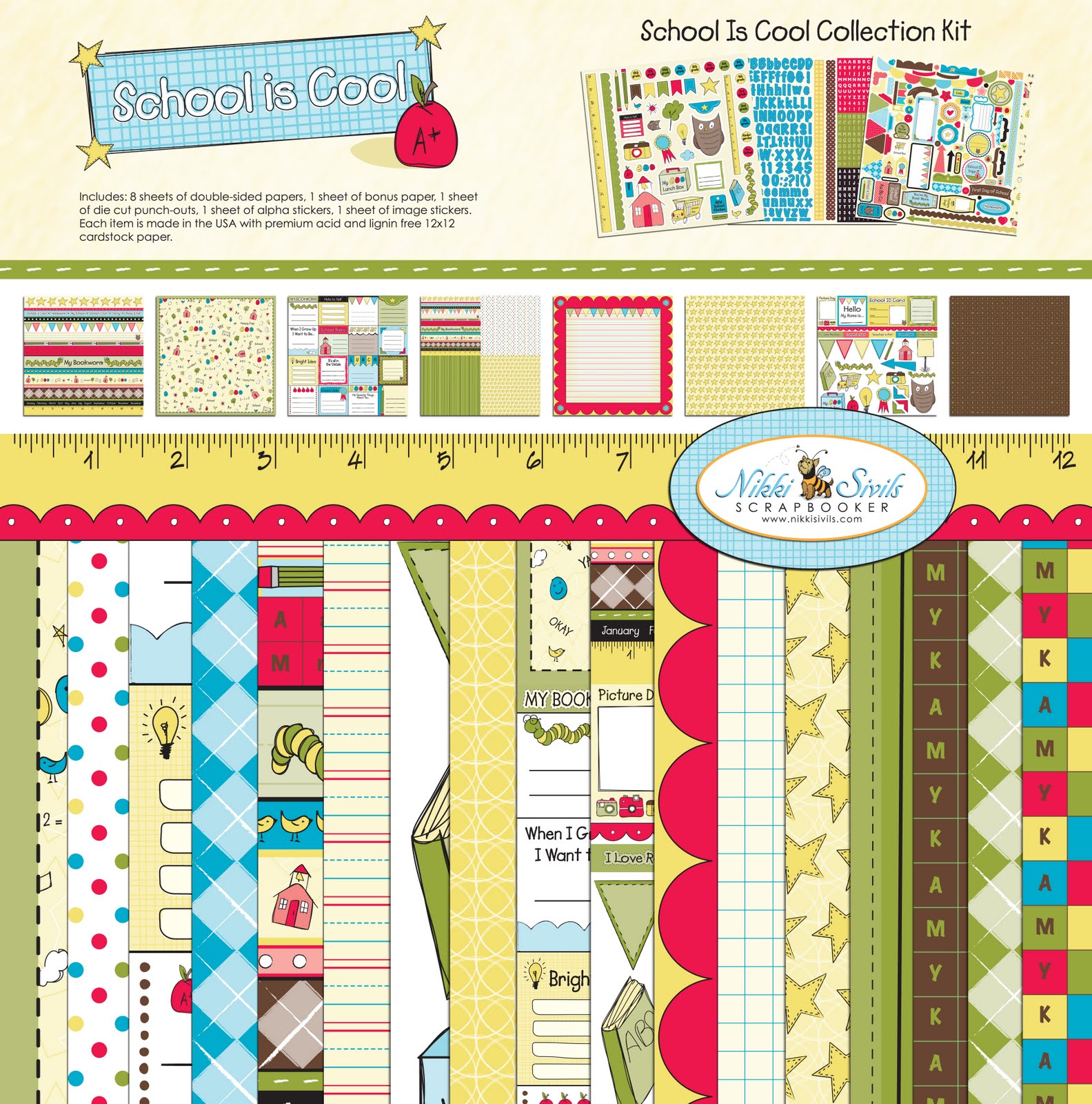 Nikki Sivils: School Is Cool & Another Sneak Peek...