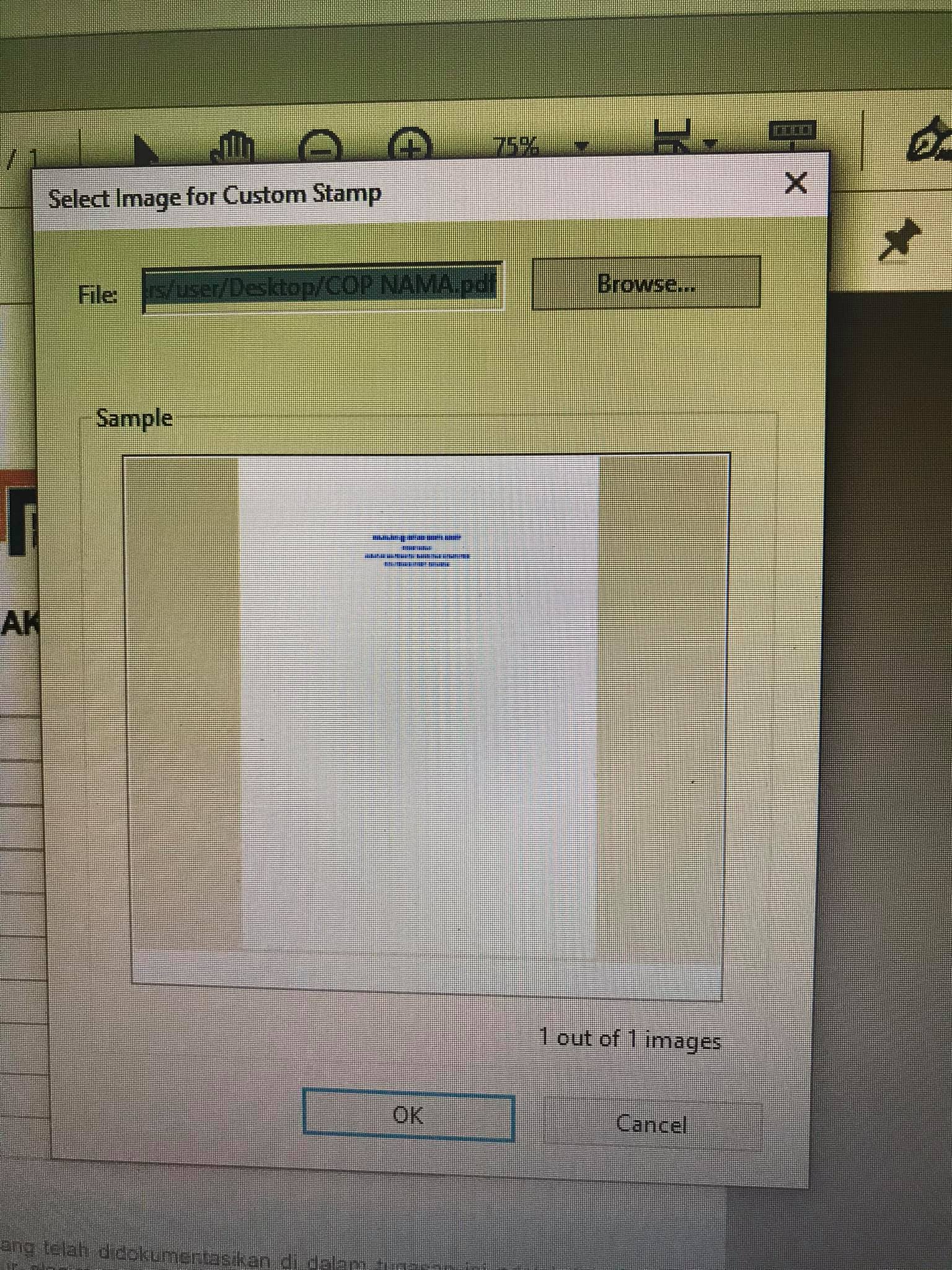 BAGAIMANA NAK HASILKAN DIGITAL STAMP CHOP DENGAN MENGGUNAKAN PDF