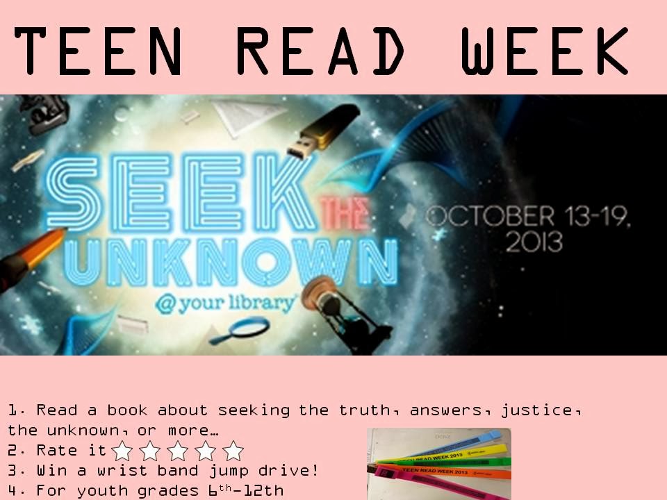 ya news at MPL: TEEN READ WEEK!!