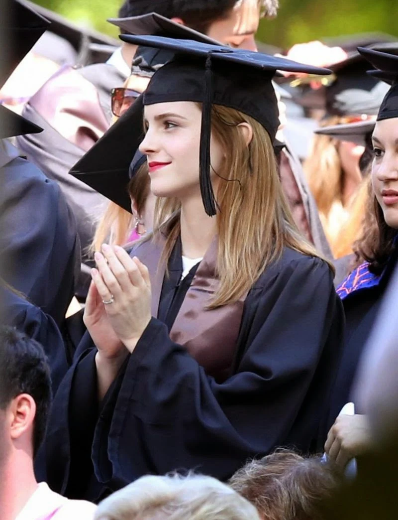 Emma Watson's Brown University Graduation Pictures