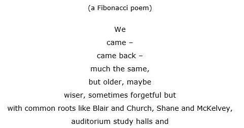 Fibonacci Poetry