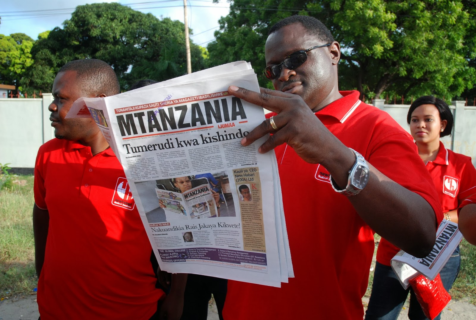 MATUKIO @ MICHUZI BLOG: Gazeti la Mtanzania latinga tena mtaani,baada ...
