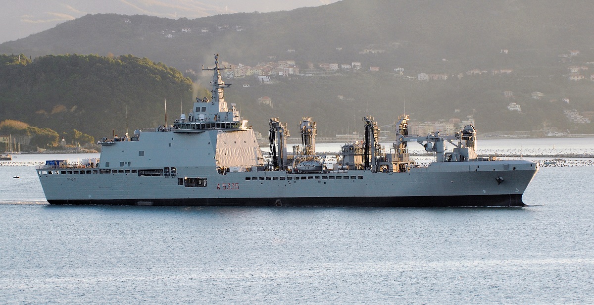 SI VIS PACEM, PARA BELLUM: MARINA MILITARE ITALIANA: Nave Vulcano (A ...