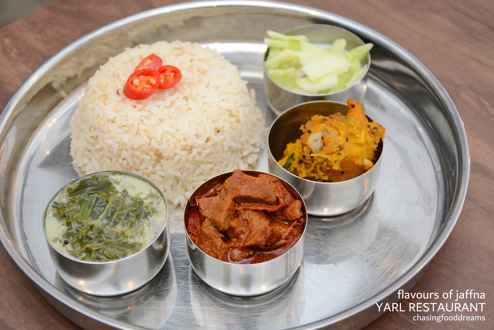 CHASING FOOD DREAMS: Jaffna Cuisine @ Yarl Restaurant