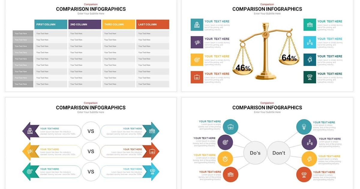 Comparison Infographic Template
