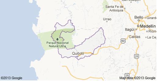 QUIBDO: QUIBDO - MAPA