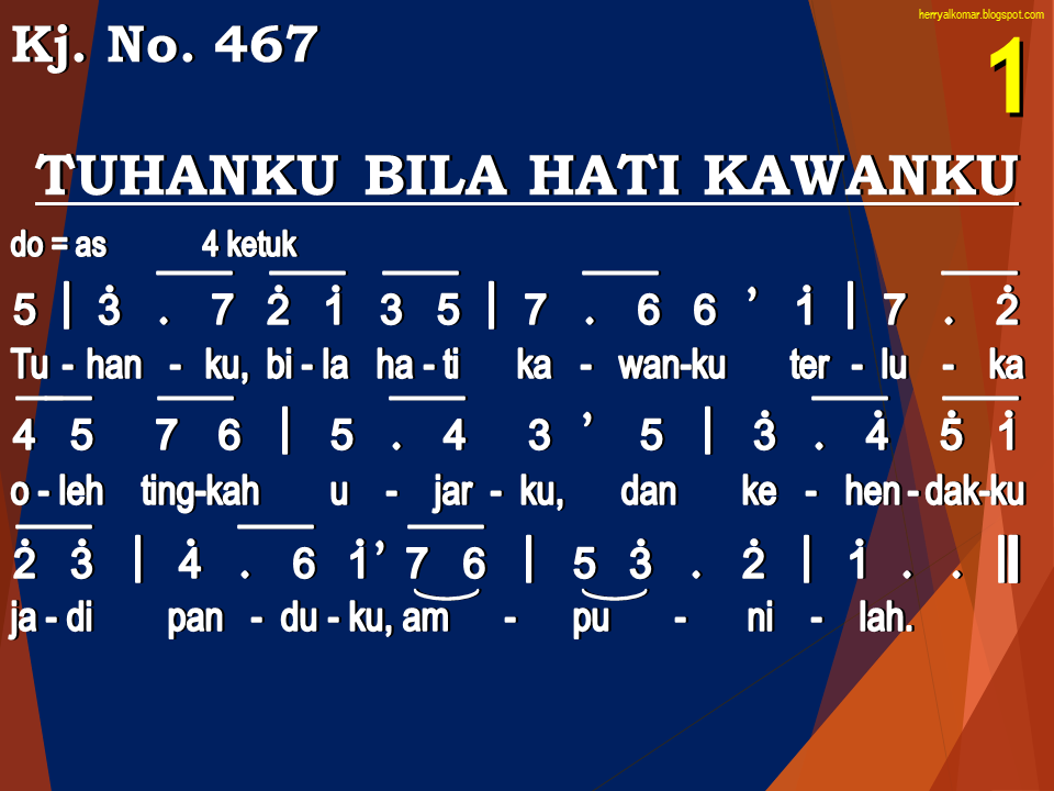 TouRoeroekan: Kidung Jemaat No. 467
