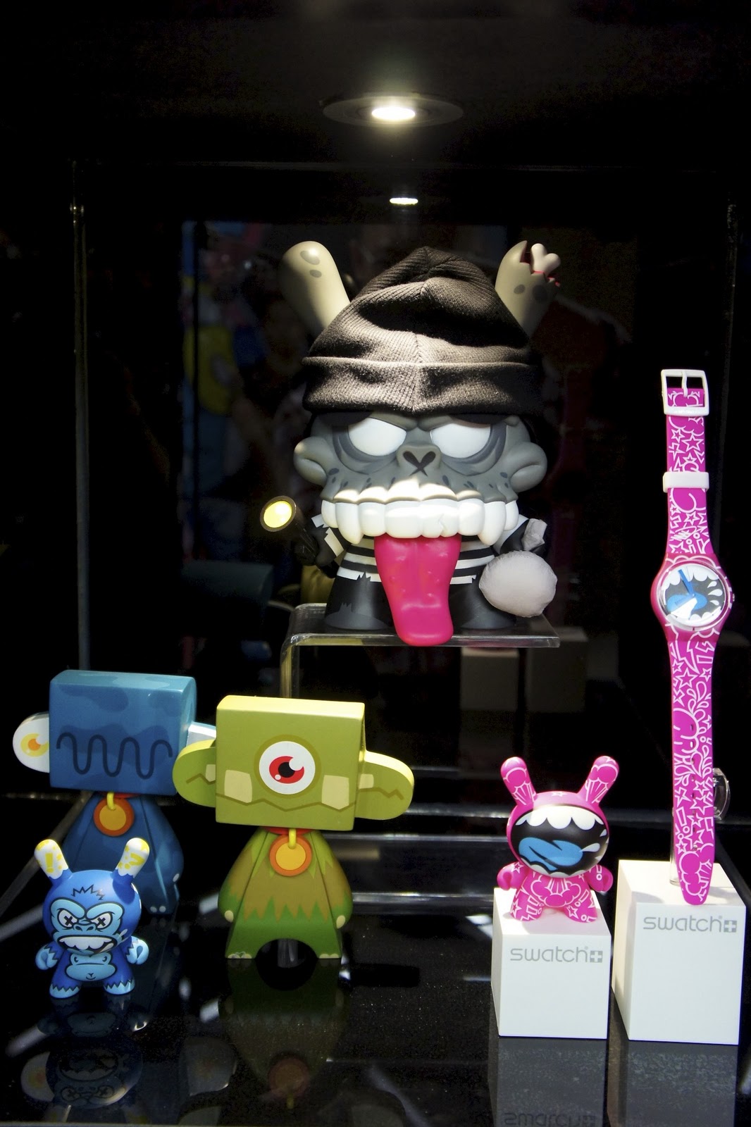i - first person singular: Kidrobot for Swatch Exhibit | Swatch ...