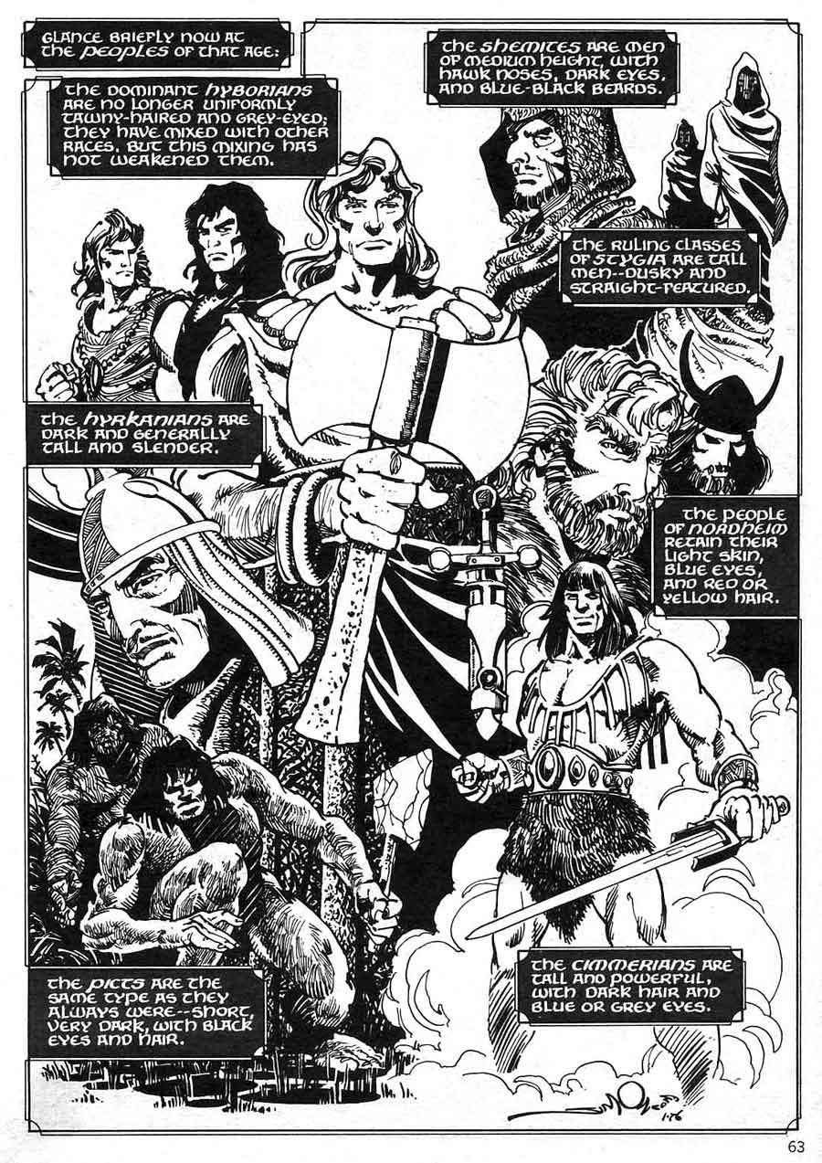Savage Sword of Conan #12 - Walt Simonson art - Pencil Ink
