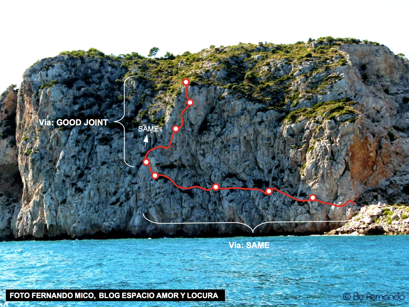 joan asín: PENYA-SEGAT DE LA FALCONERA. Via SAME+GOOD JOINT.