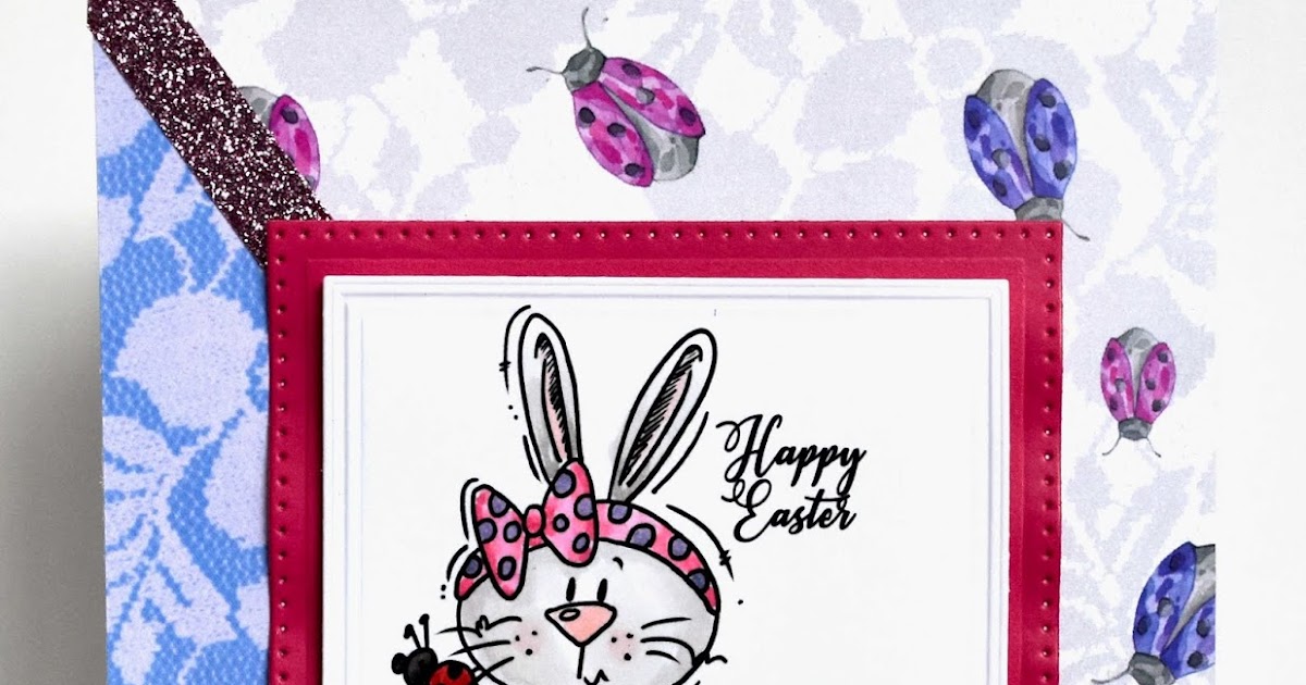 Muddy Paws & Inky Fingers: Ladybug Bunny -- for Bugaboo Stamps