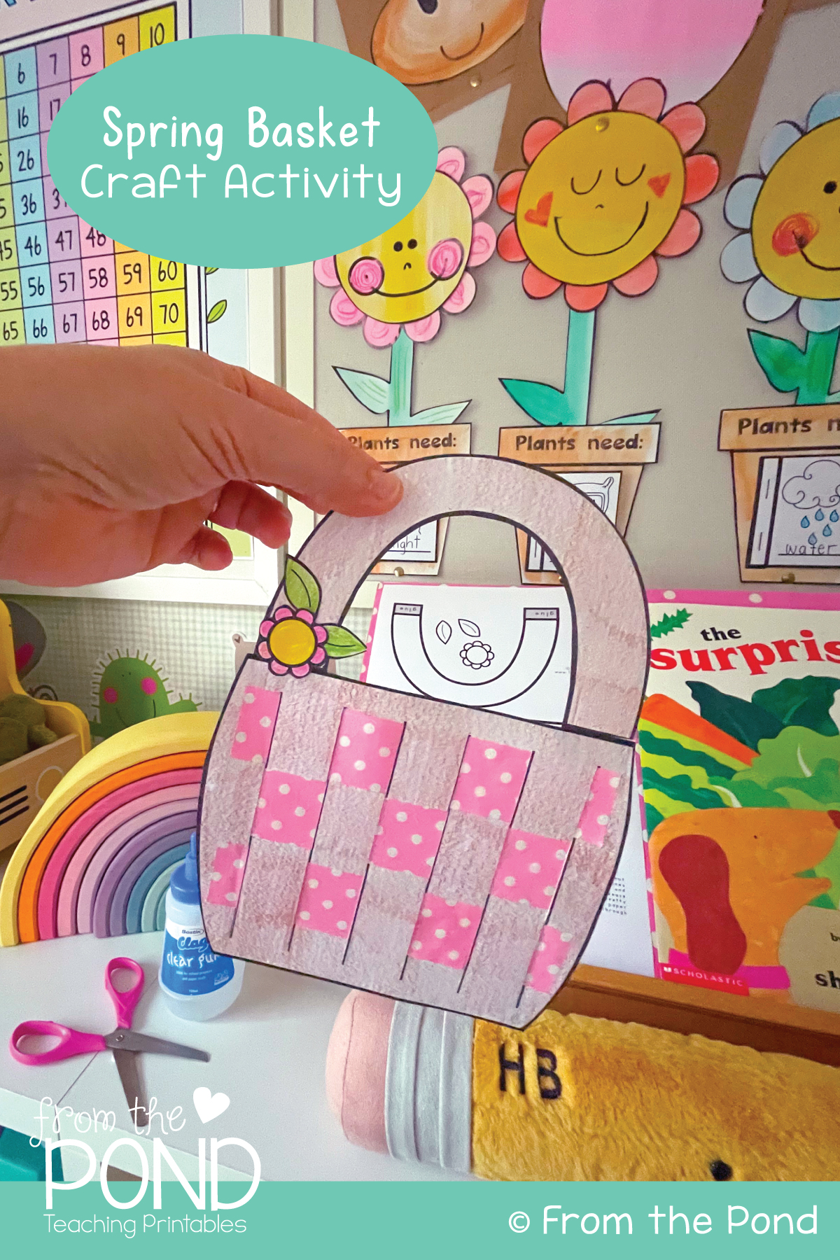 Spring Basket Craft | From the Pond