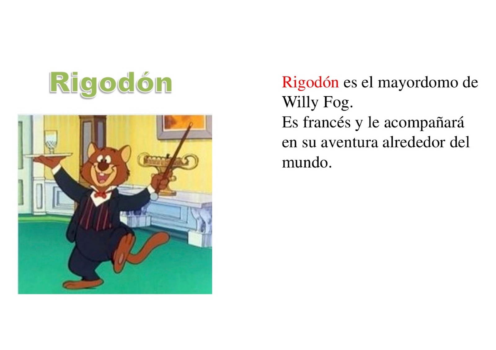 Dibujos Para Colorear Willy Fog