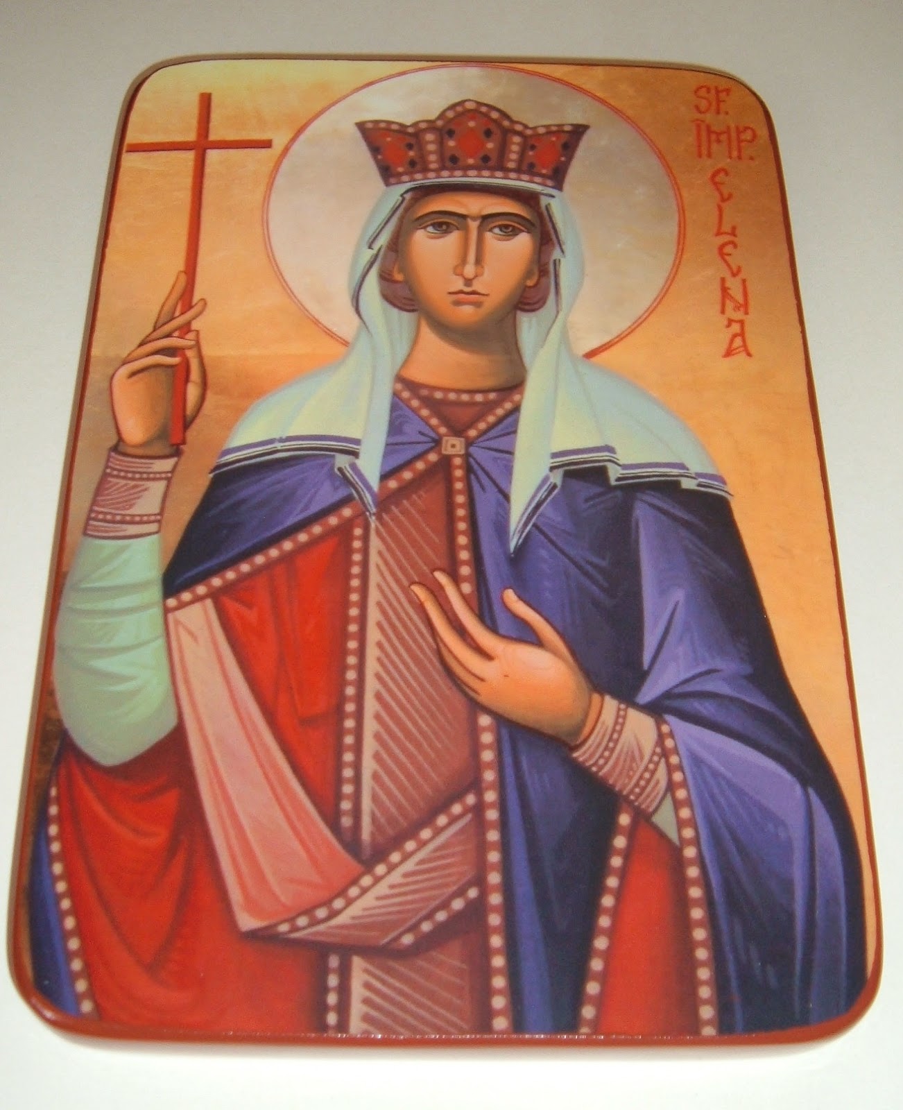 ICOANA ESTE O FEREASTRA CATRE CERURI: Icoana Sf Elena-Comanda speciala