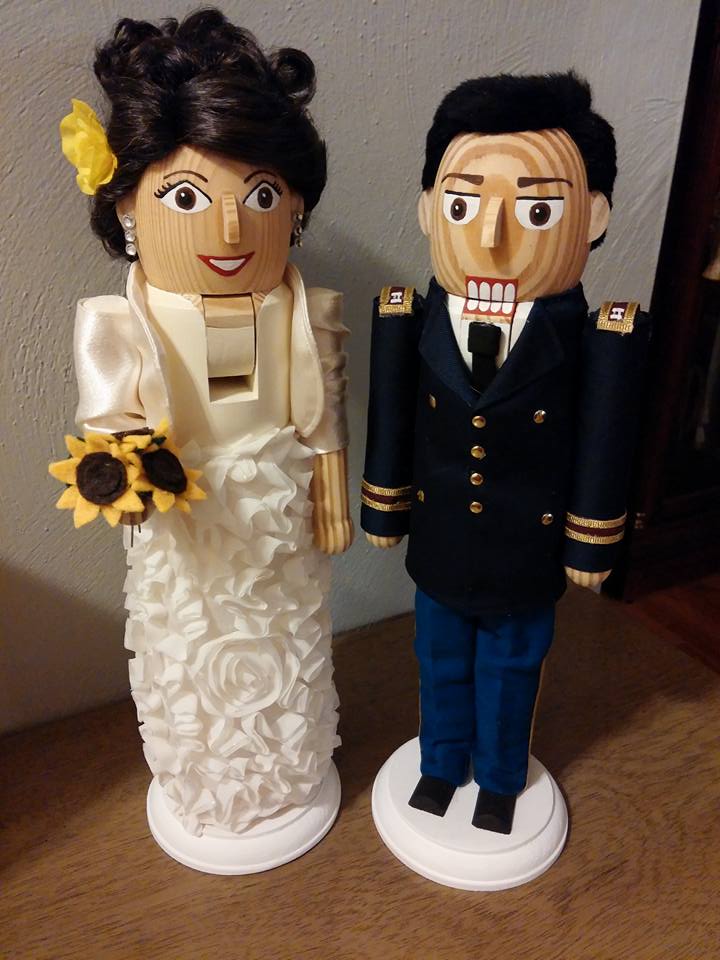 Really Cool Nutcrackers BLOG: Custom Made Bride And Groom Nutcrackers