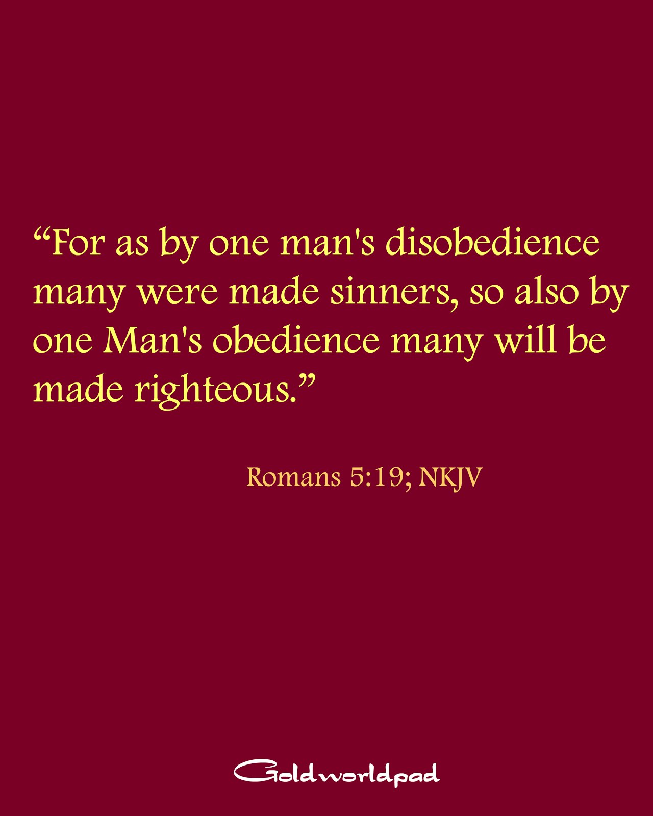 Understanding Your Righteousness in Christ - Goldworldpad