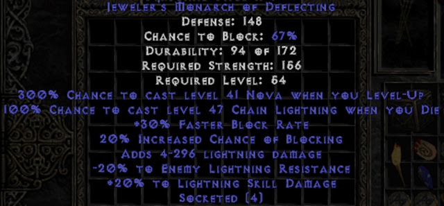 Best cRPGs: JEWELER'S MONARCH OF DEFLECTING, Diablo 2 Resurrected