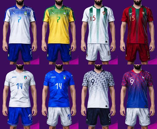 PES 2020 kits Concept National PC - Pes Evolution HD