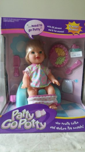 RECICLANDO TRASTEROS: MUÑECA "PATTY GO POTTY"