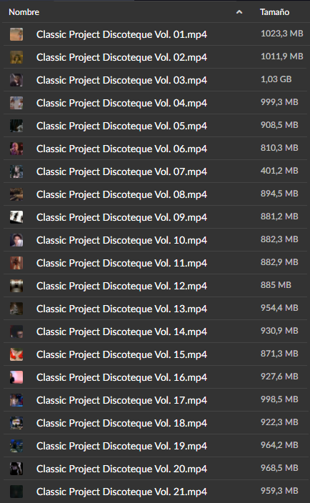 The Classic Project Colección Completa (114 Tracks & Vids) (184 GB) [EN ...