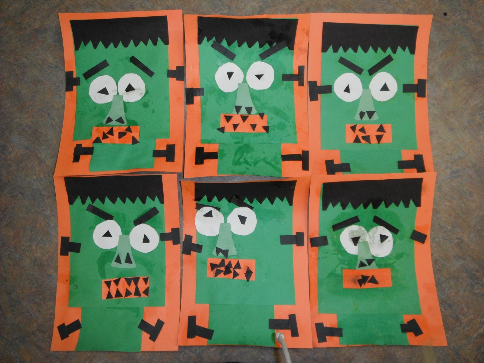 Cassie's Corner: Special Ed - Halloween Collages