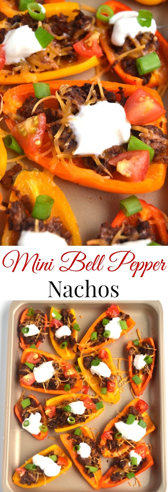 Mini Bell Pepper Nachos | The Nutritionist Reviews