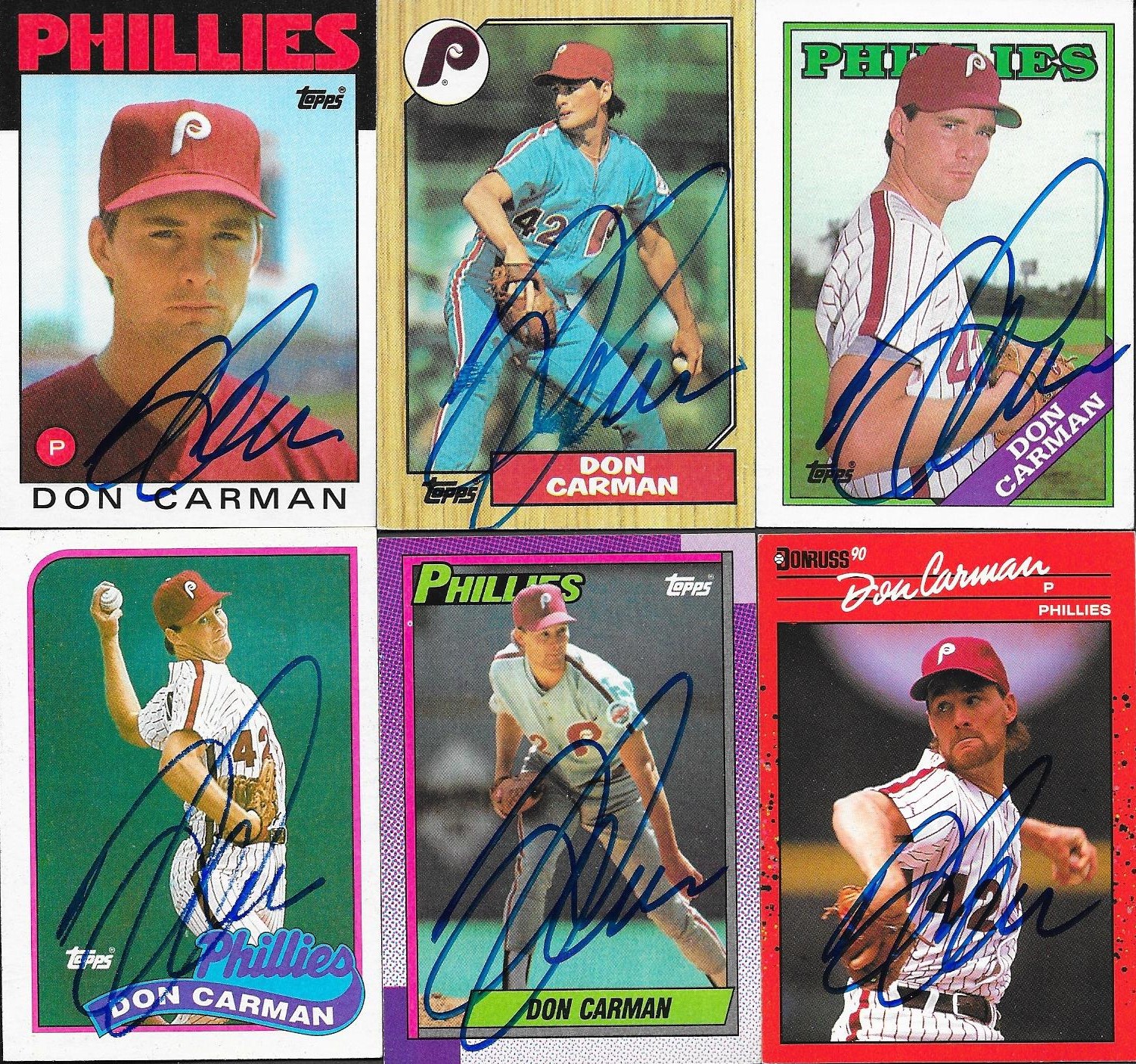 foul bunt: TTM Success - Don Carman