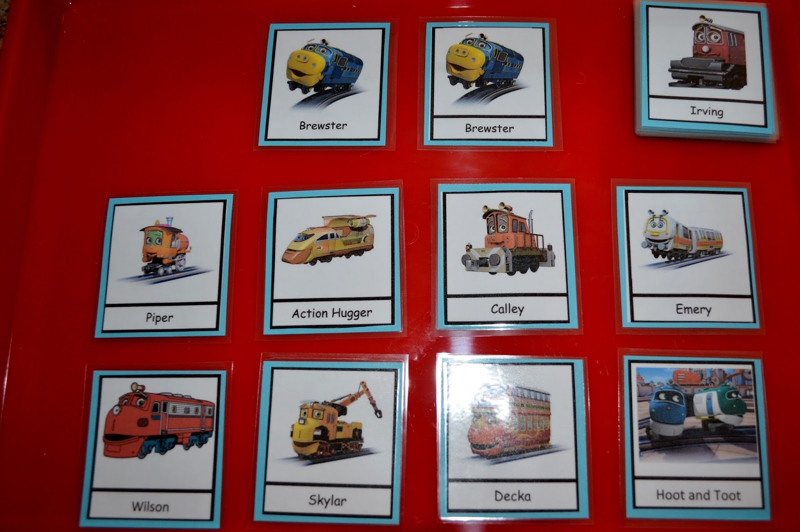 Unschool the Teacher: Train Activity Box